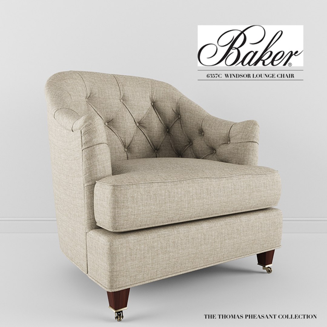 3d baker furniture windsor model