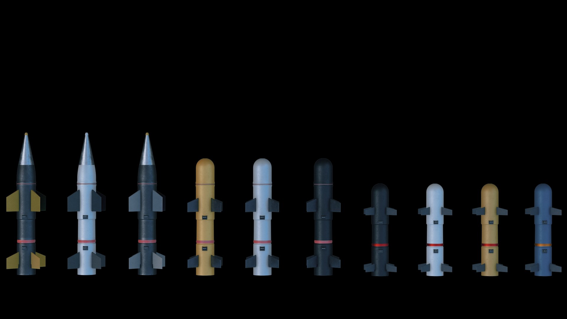 Rocket Missile 3D Model - TurboSquid 1671248