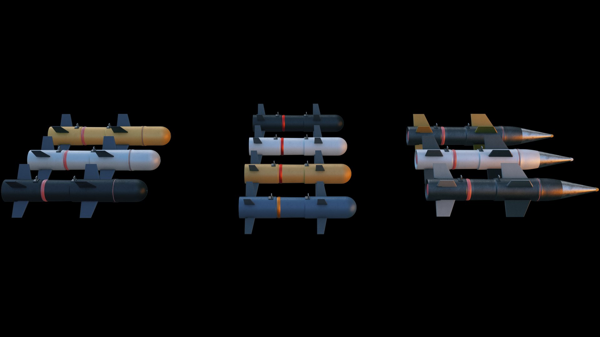 Rocket Missile 3D Model - TurboSquid 1671248