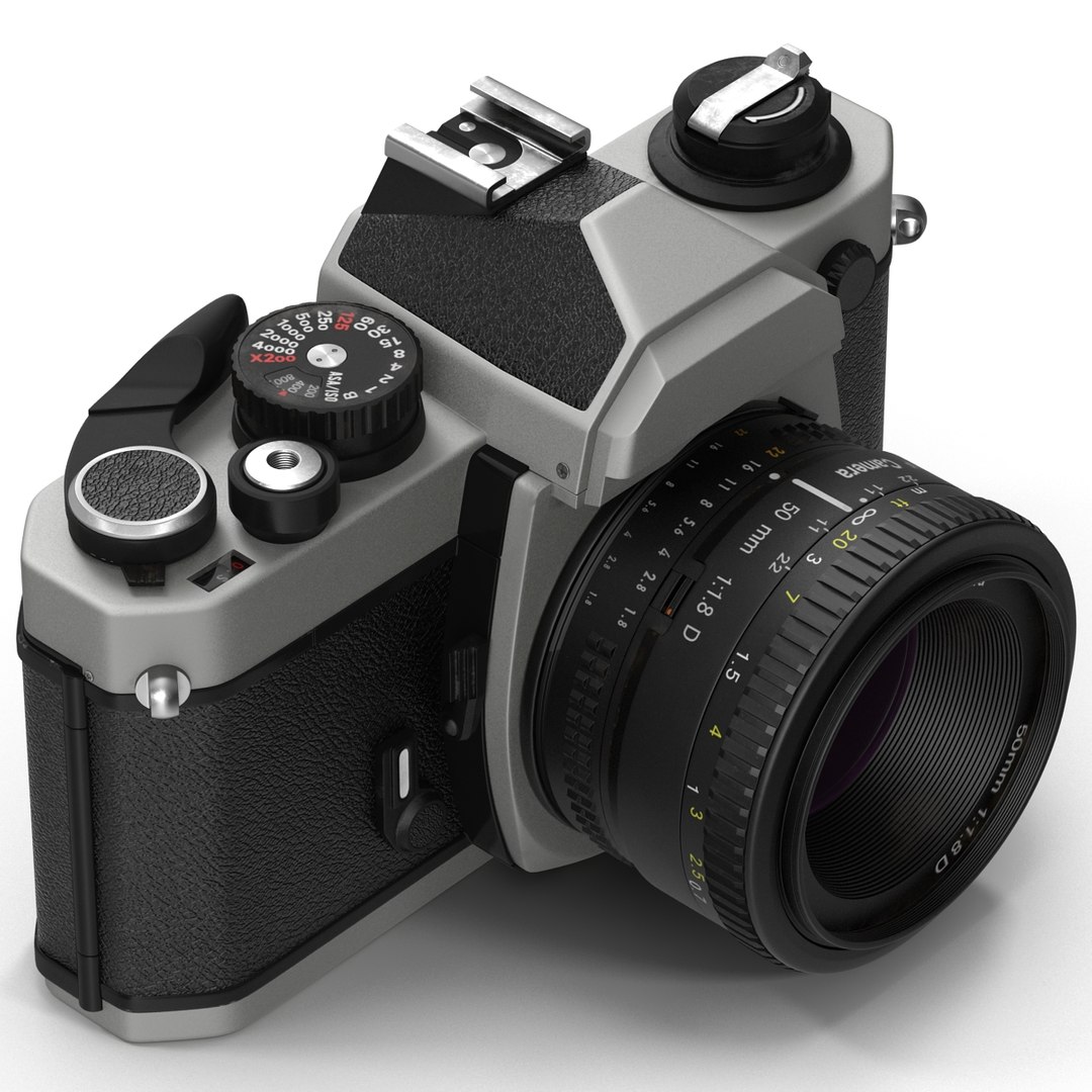 35 mm film camera 3d obj