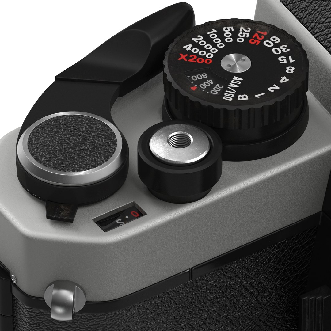 35 mm film camera 3d obj