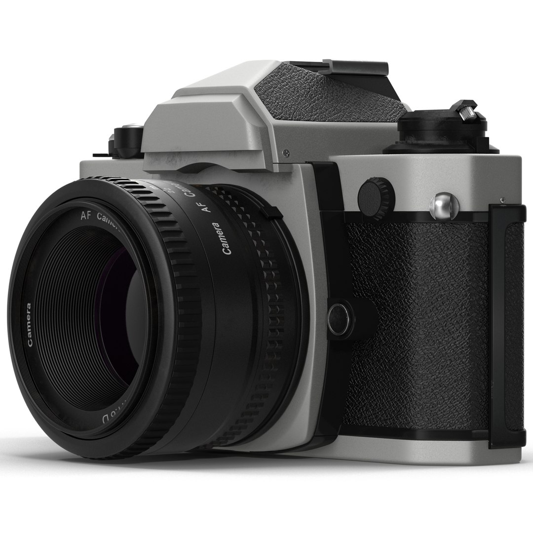 35 mm film camera 3d obj