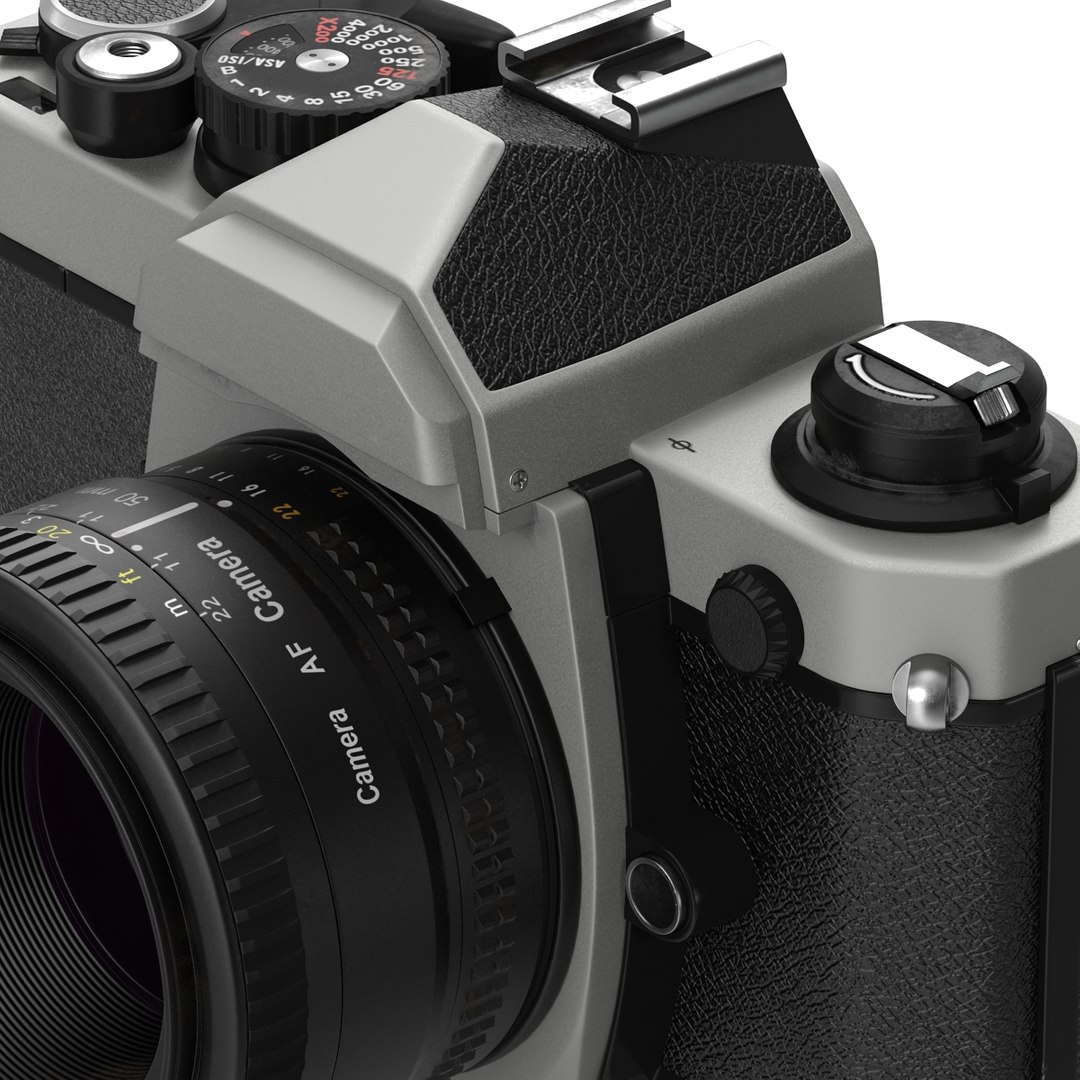 35 mm film camera 3d obj