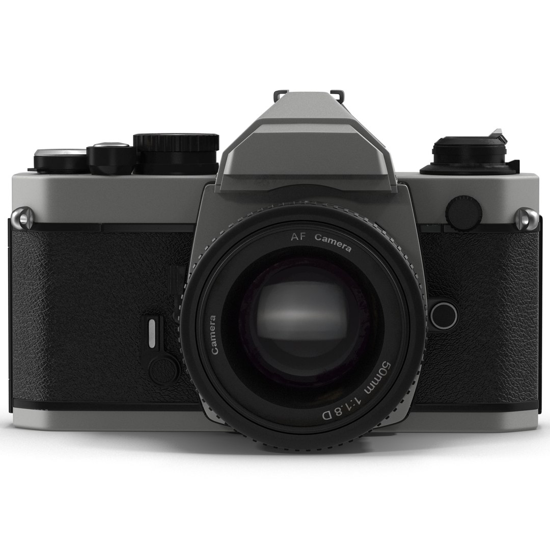 35 mm film camera 3d obj