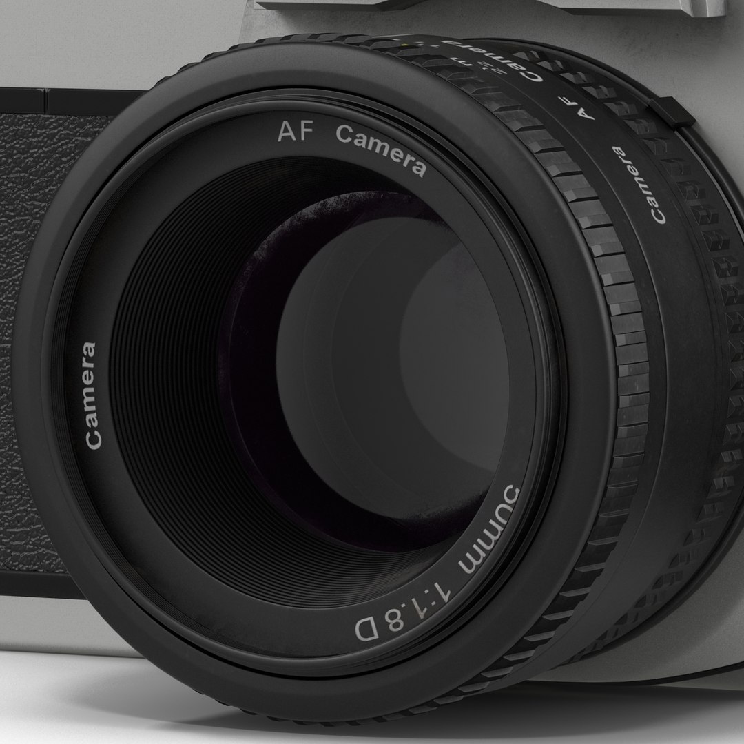 35 mm film camera 3d obj