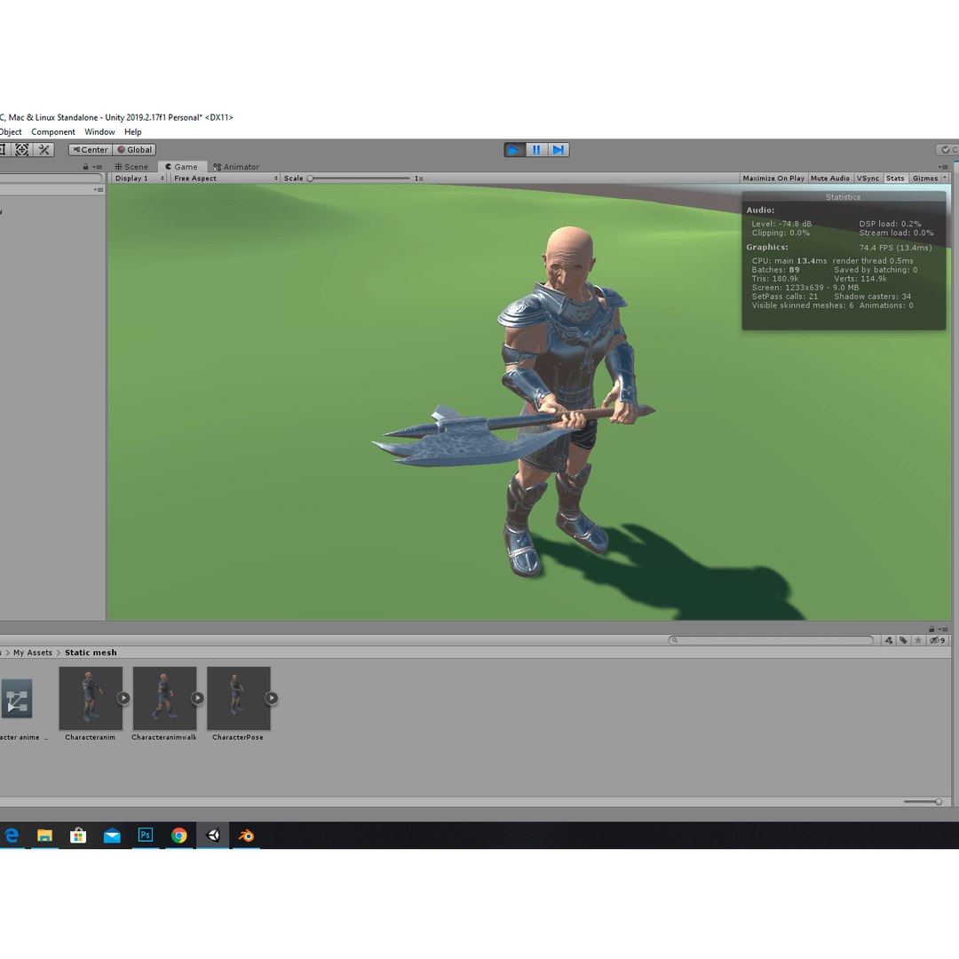 Character rigging 3D model - TurboSquid 1520836