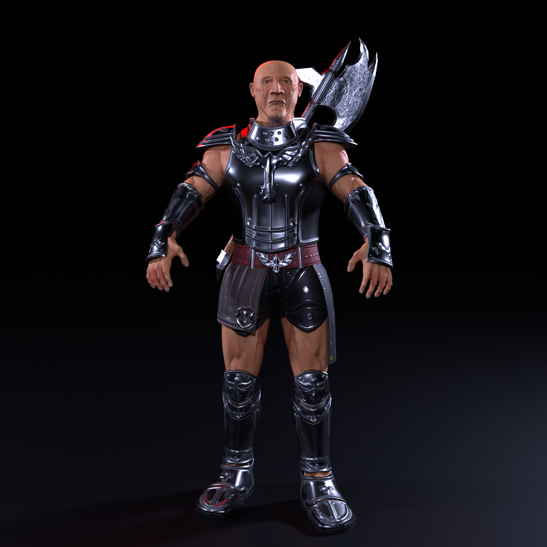 Character rigging 3D model - TurboSquid 1520836