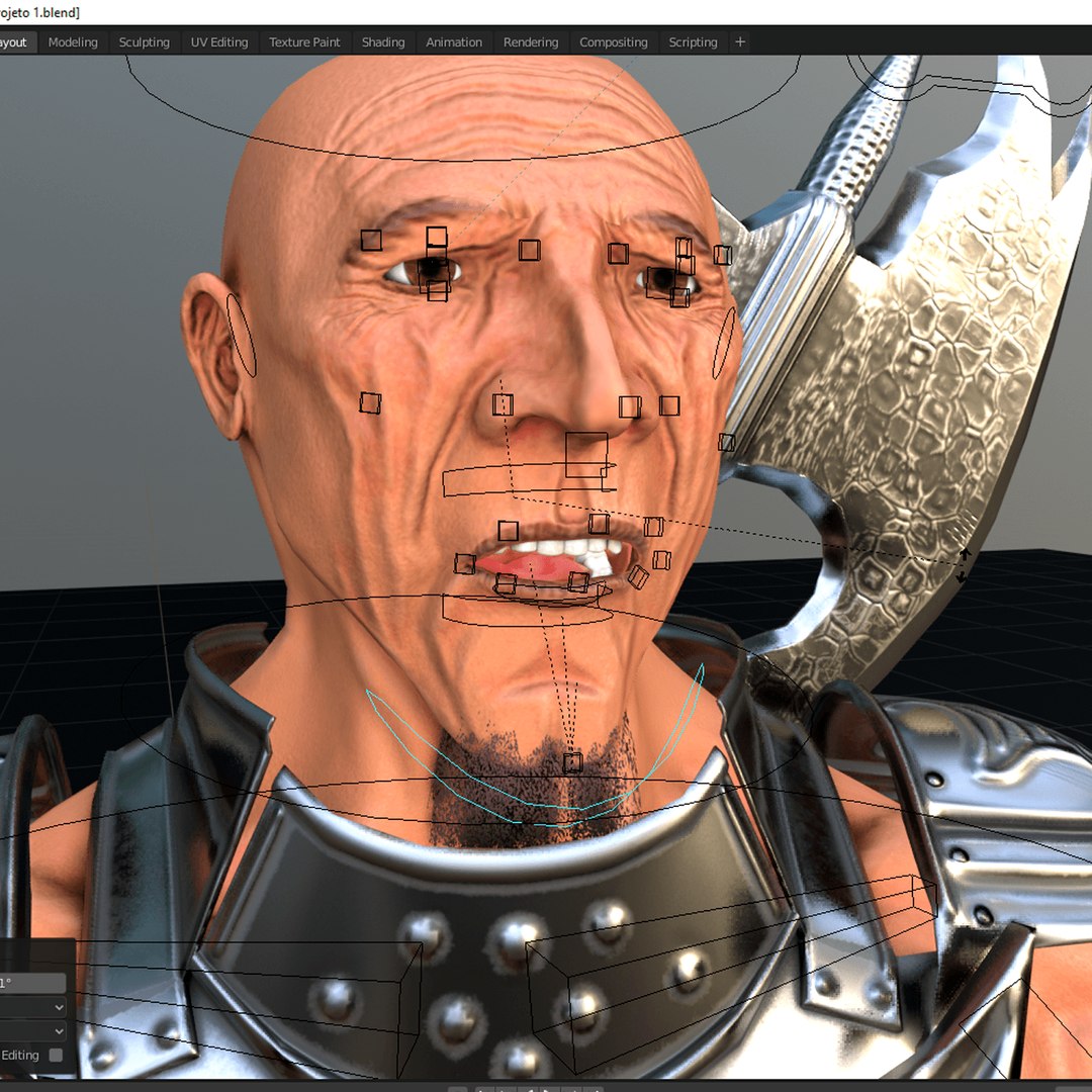 Character rigging 3D model - TurboSquid 1520836