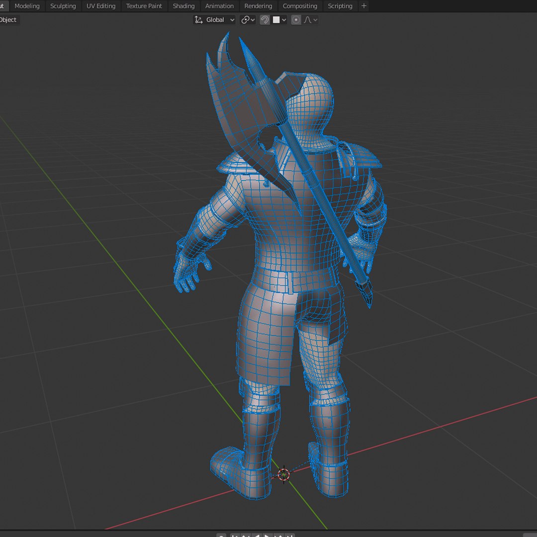 Character rigging 3D model - TurboSquid 1520836