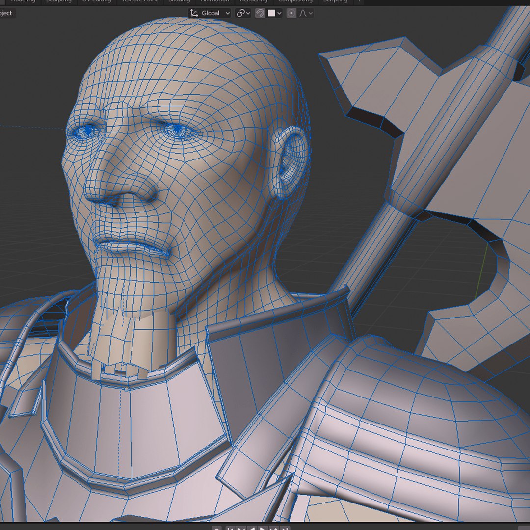 Character rigging 3D model - TurboSquid 1520836