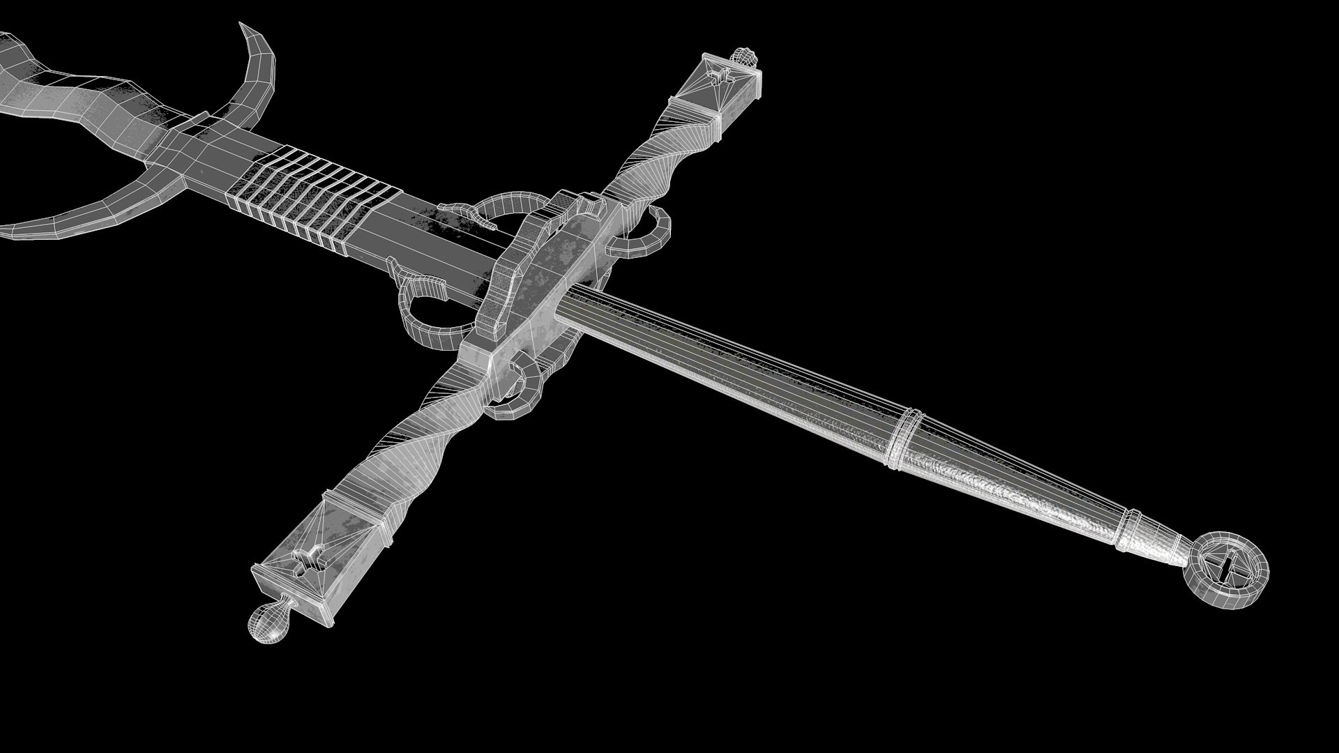 3D Model Medieval Sword - TurboSquid 1549404