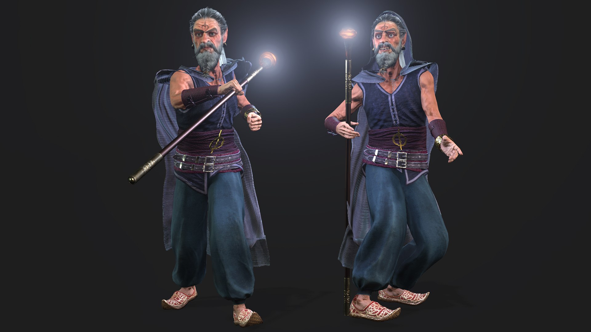 Wizard 3D Model - TurboSquid 1902231