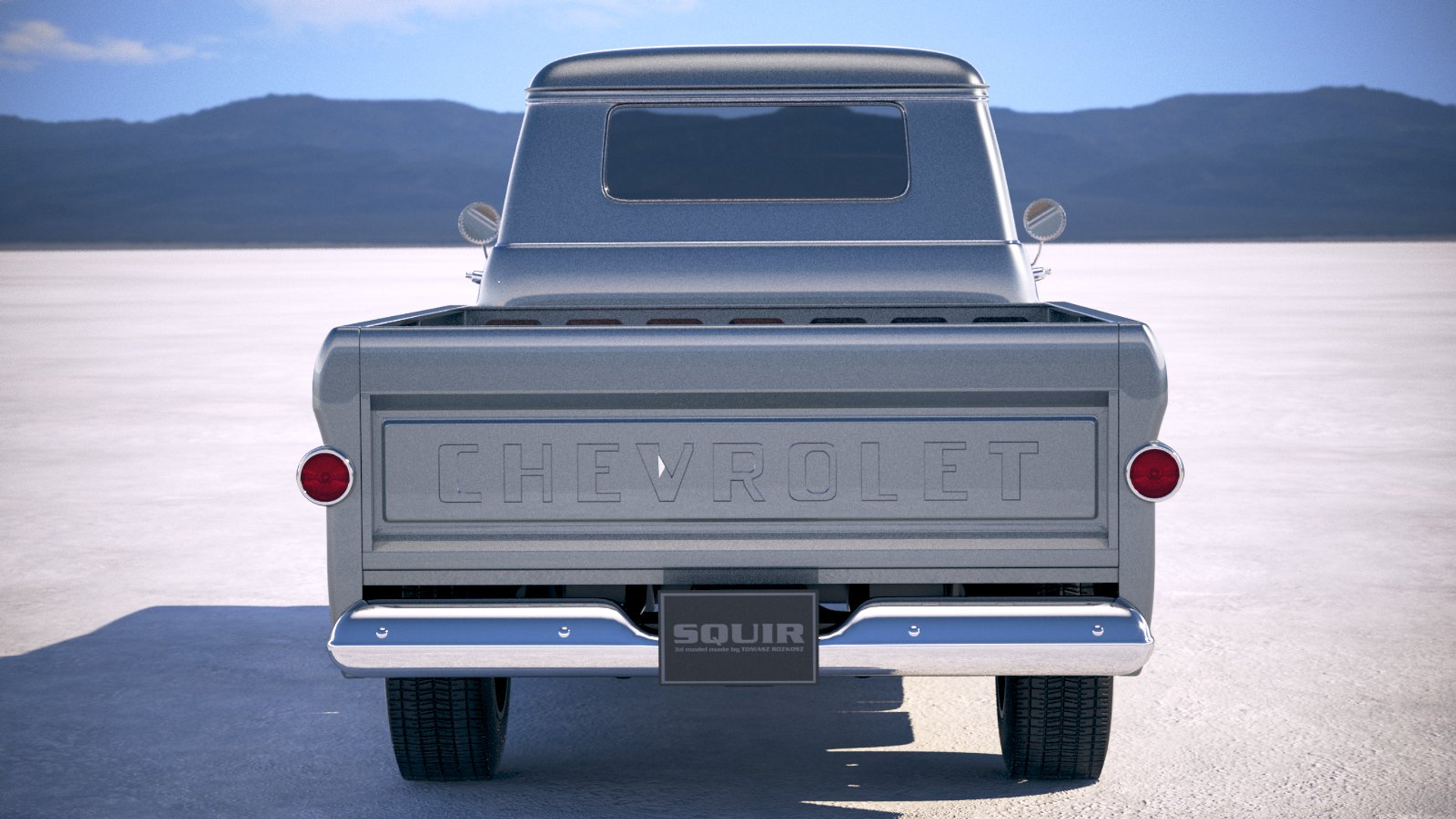 Chevrolet 3100 apache 3D model - TurboSquid 1309139