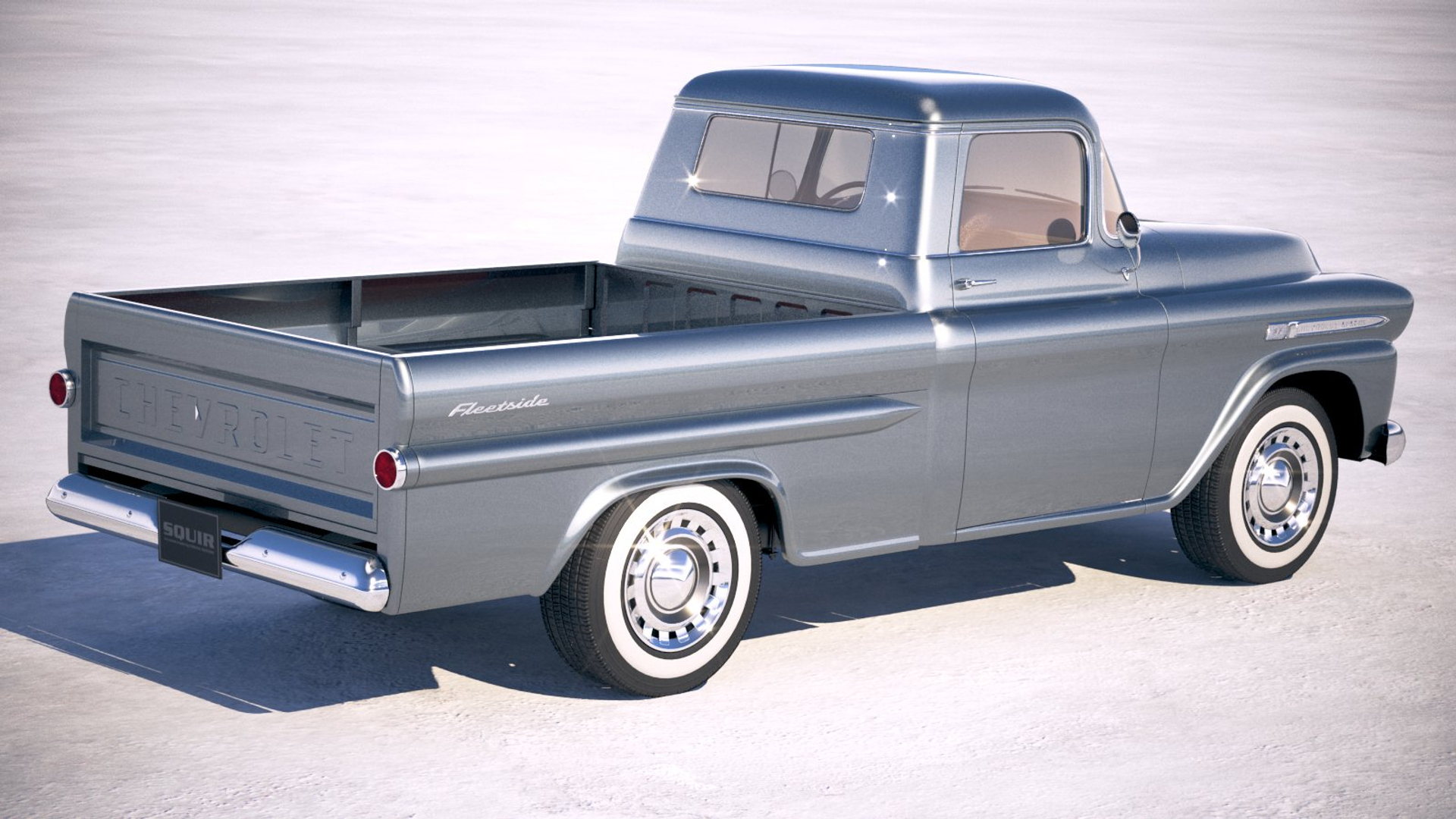 Chevrolet 3100 apache 3D model - TurboSquid 1309139