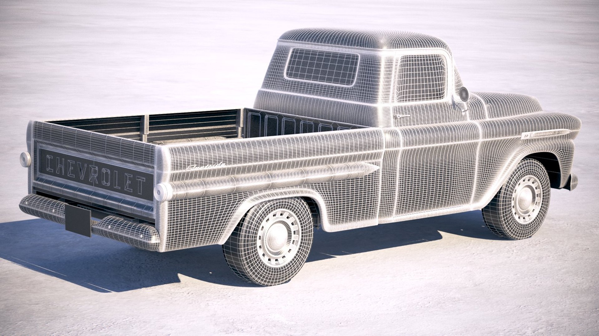 Chevrolet 3100 Apache 3D Model - TurboSquid 1309139
