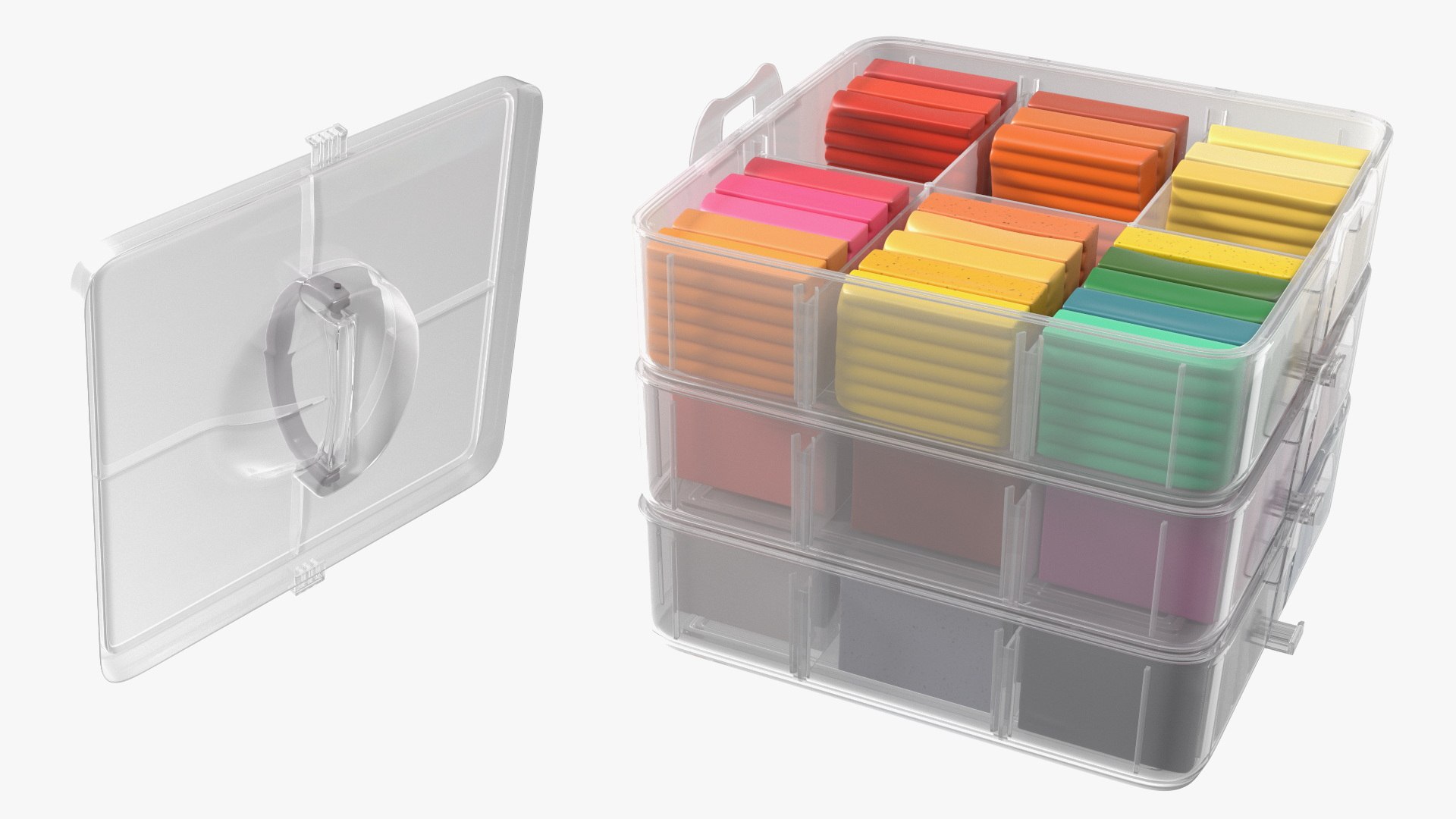 3D Model Polymer Clay Kits Collection - TurboSquid 2209258