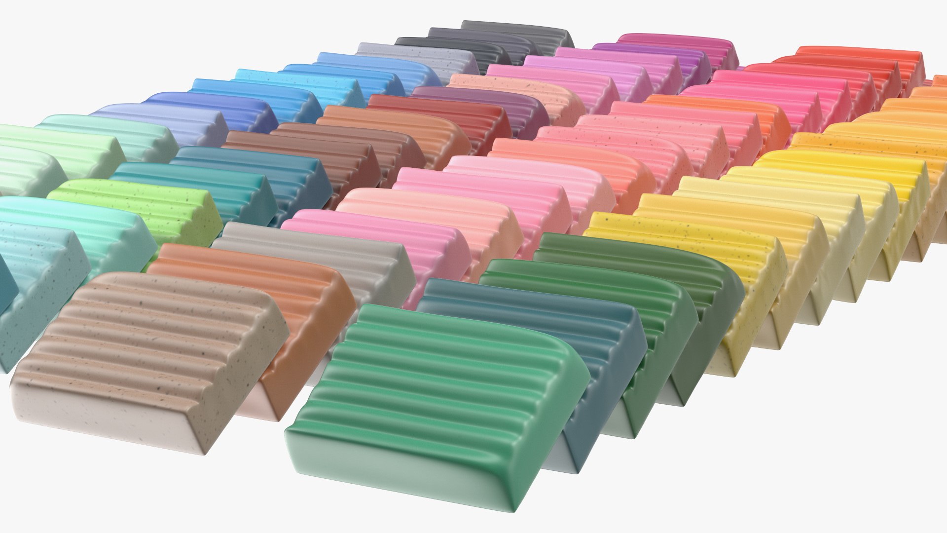 3D Model Polymer Clay Kits Collection - TurboSquid 2209258