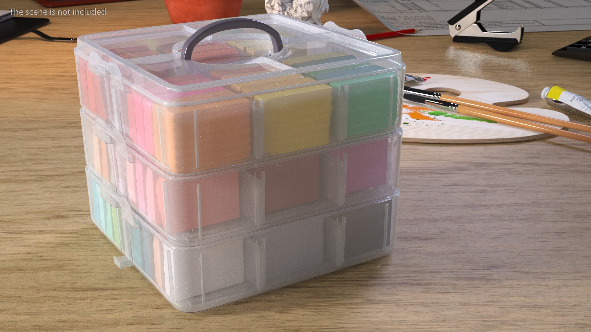 3D Model Polymer Clay Kits Collection - TurboSquid 2209258