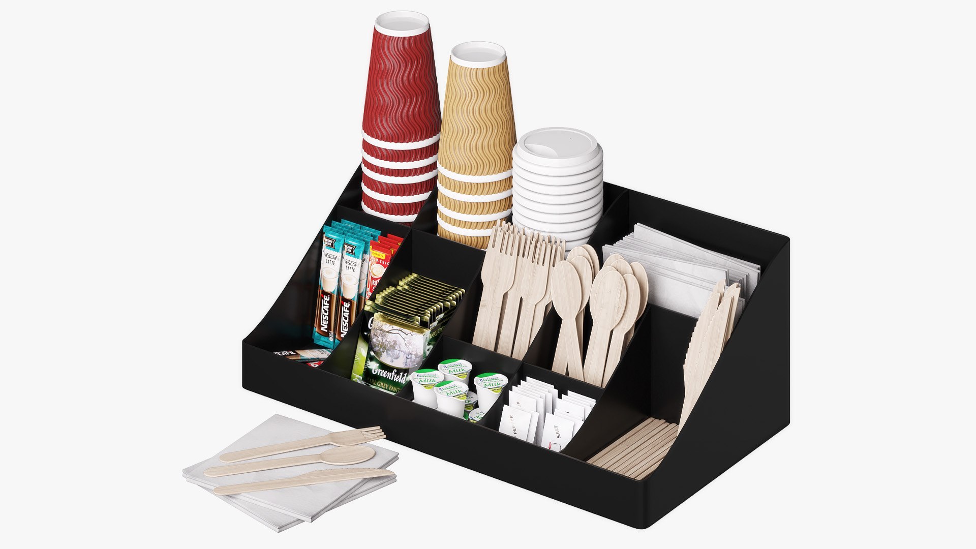 Countertop Organizer 3D Model - TurboSquid 2171643
