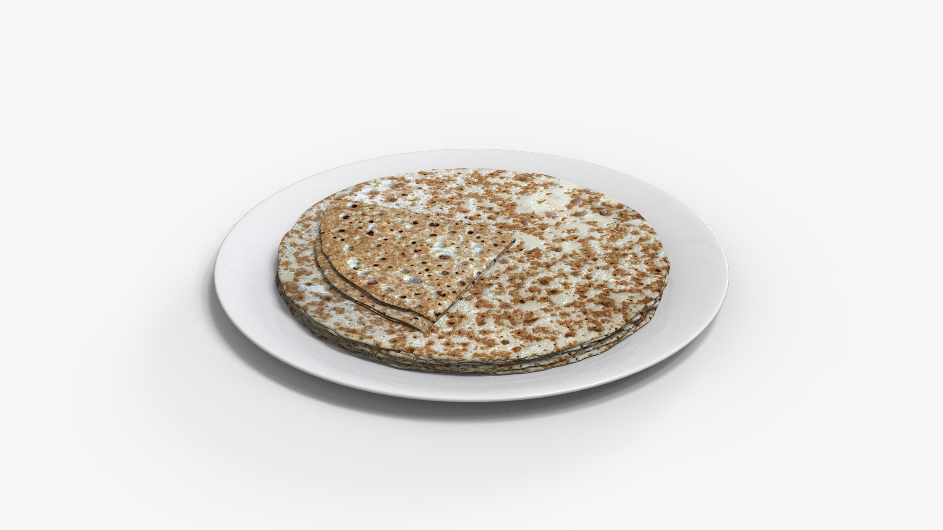 Pancake Crepe Model - TurboSquid 1835244