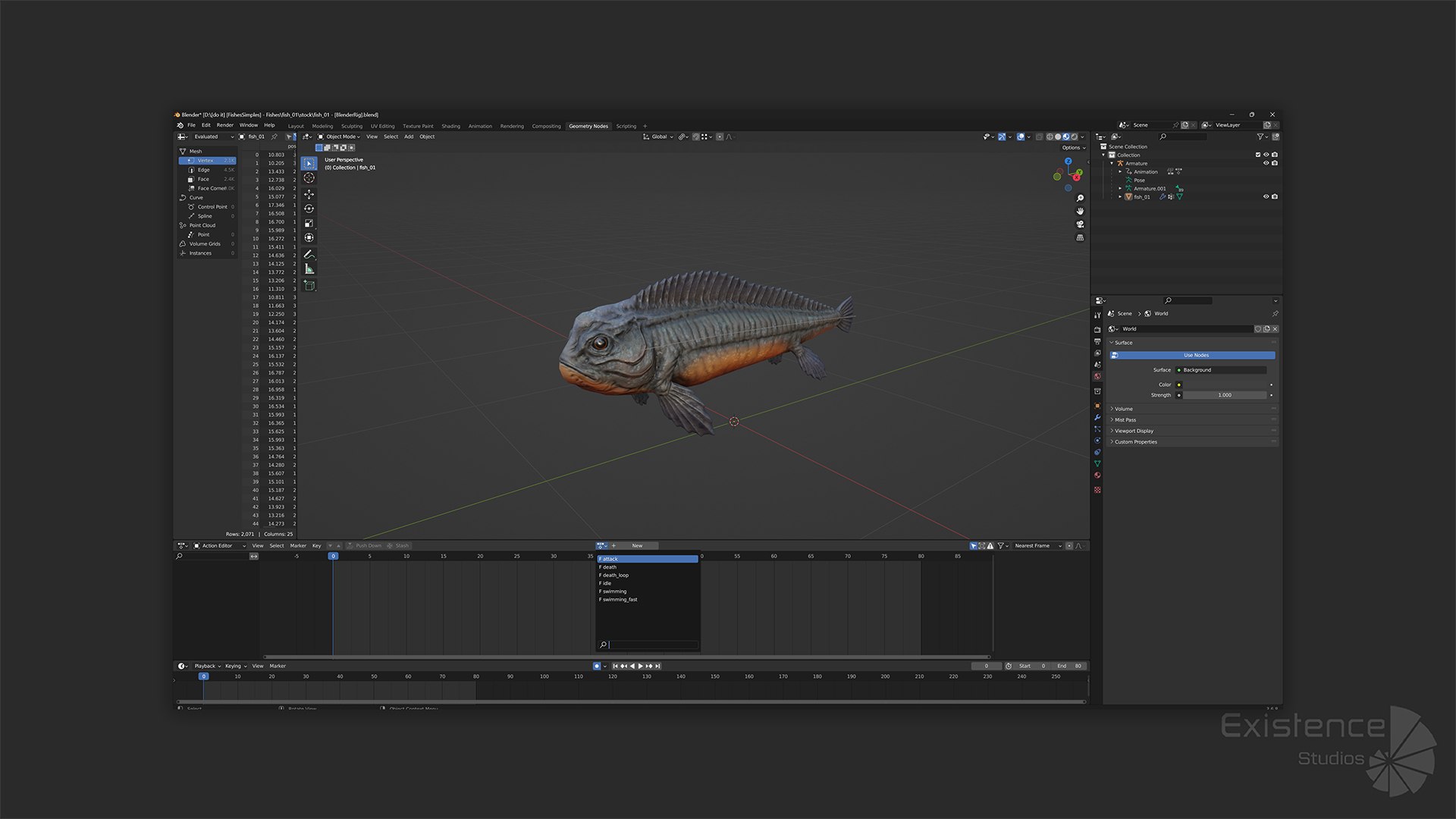 3D Fantasy Fish 01 - Aqua Life - Underwater Creature - 26 - TurboSquid ...