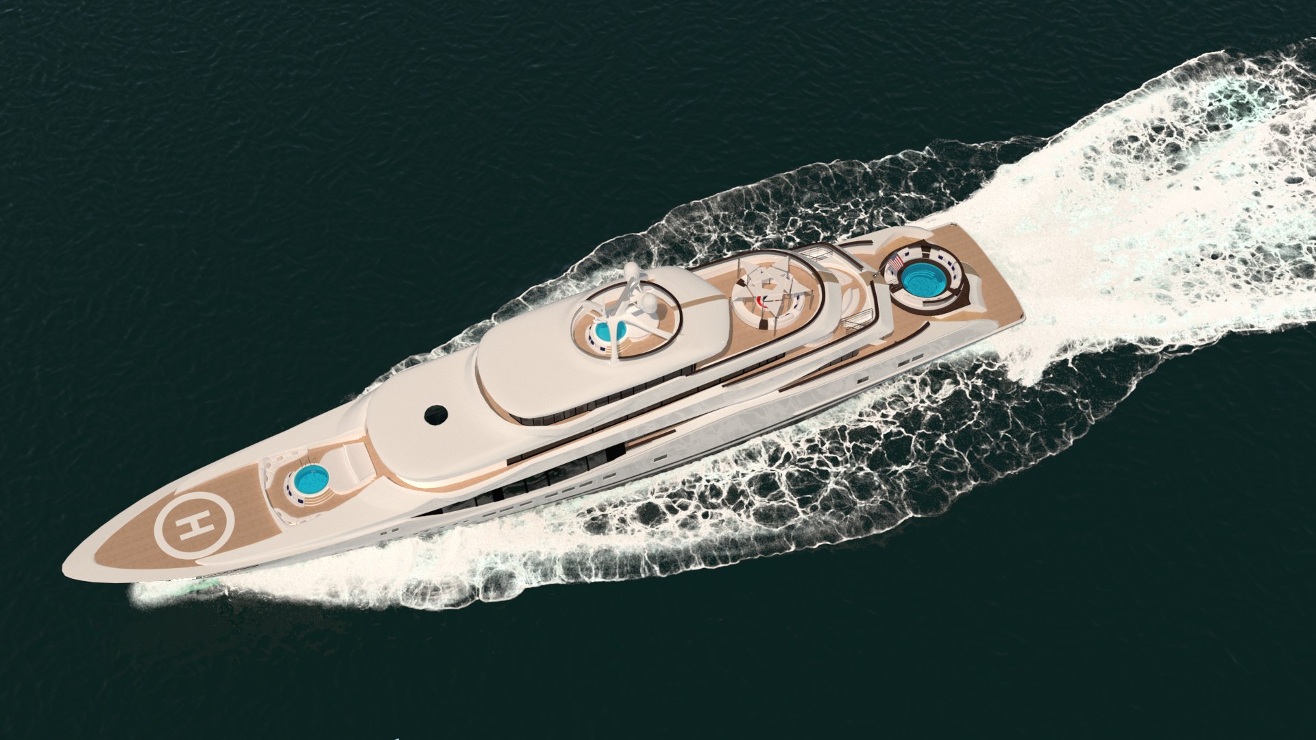 Ombla Luxury Superyacht Dynamic Simulation 3D model - TurboSquid 1833118
