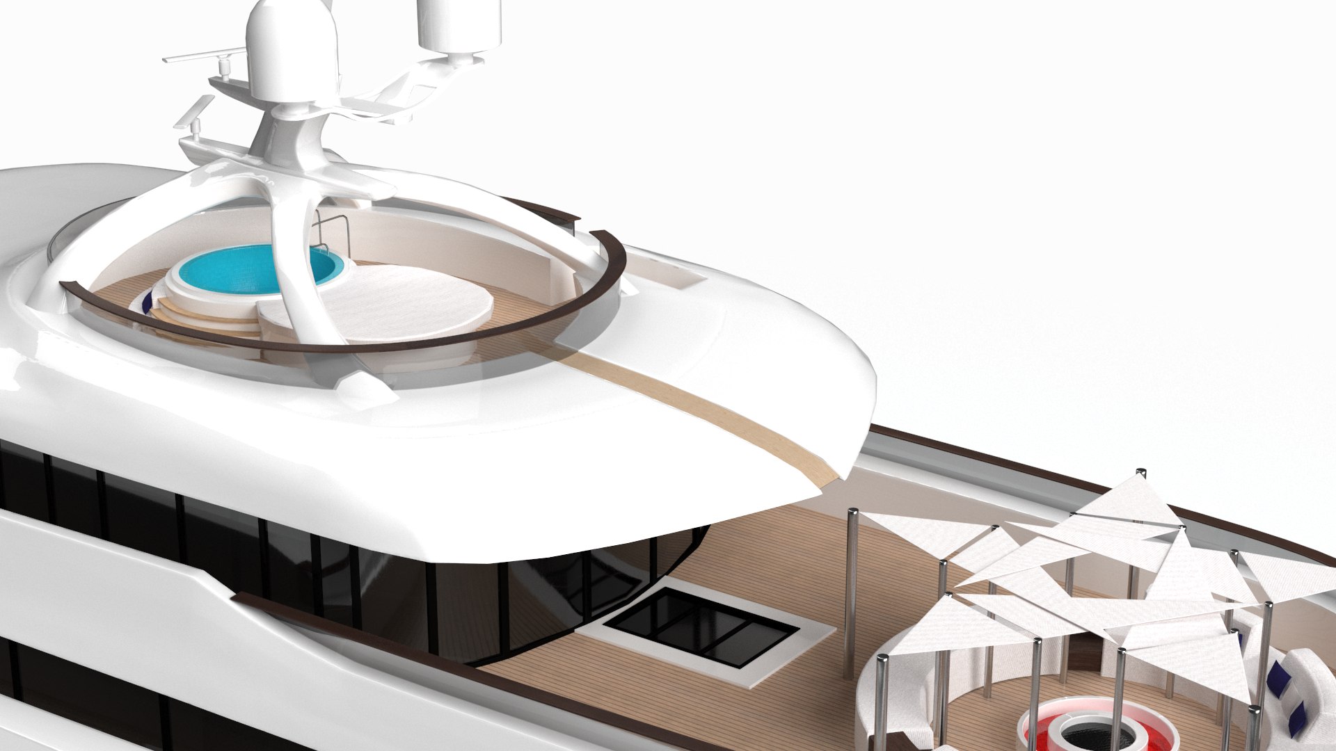 Ombla Luxury Superyacht Dynamic Simulation 3D model - TurboSquid 1833118
