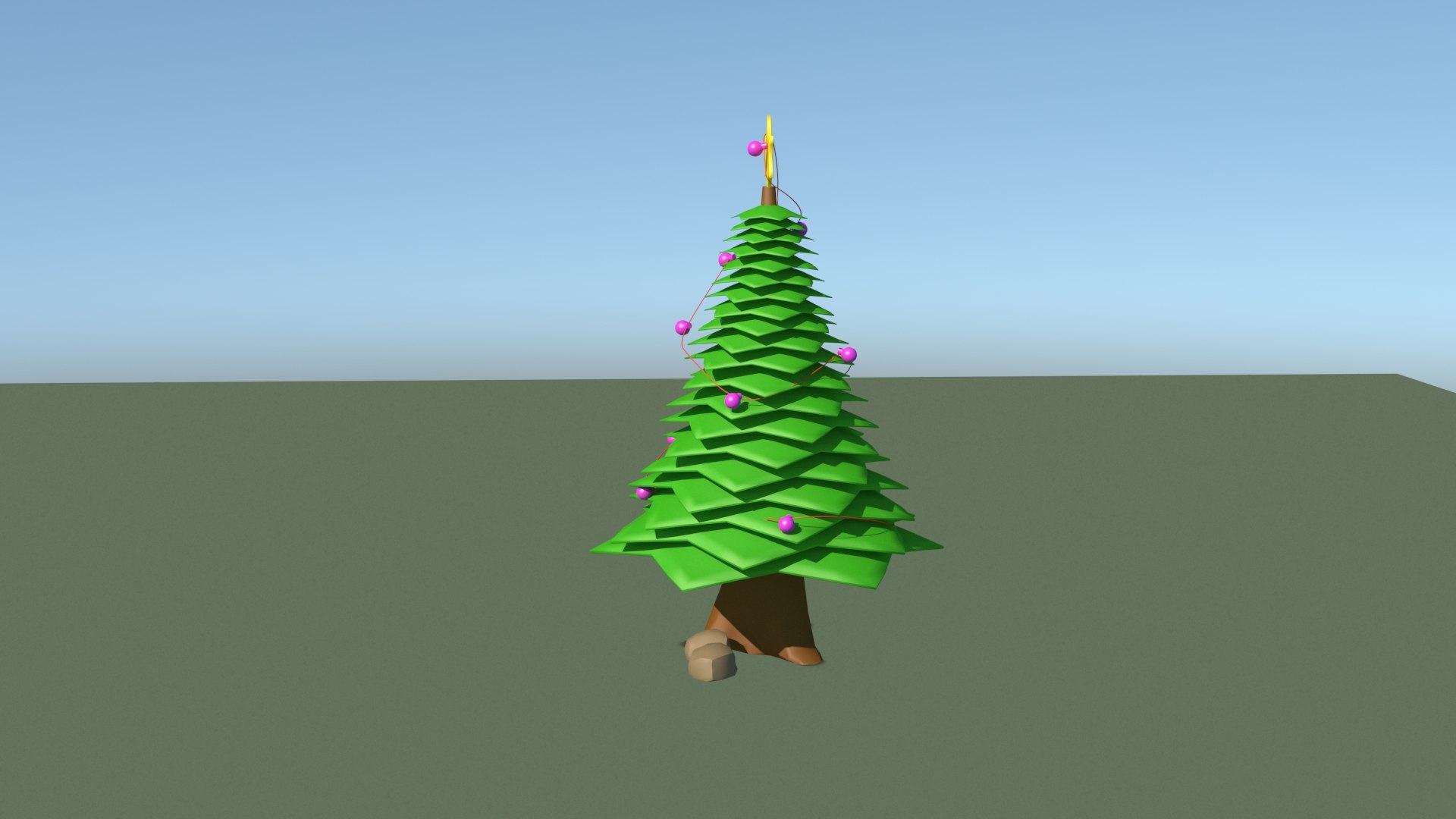 3D Christmas Tree 01 - TurboSquid 1996008