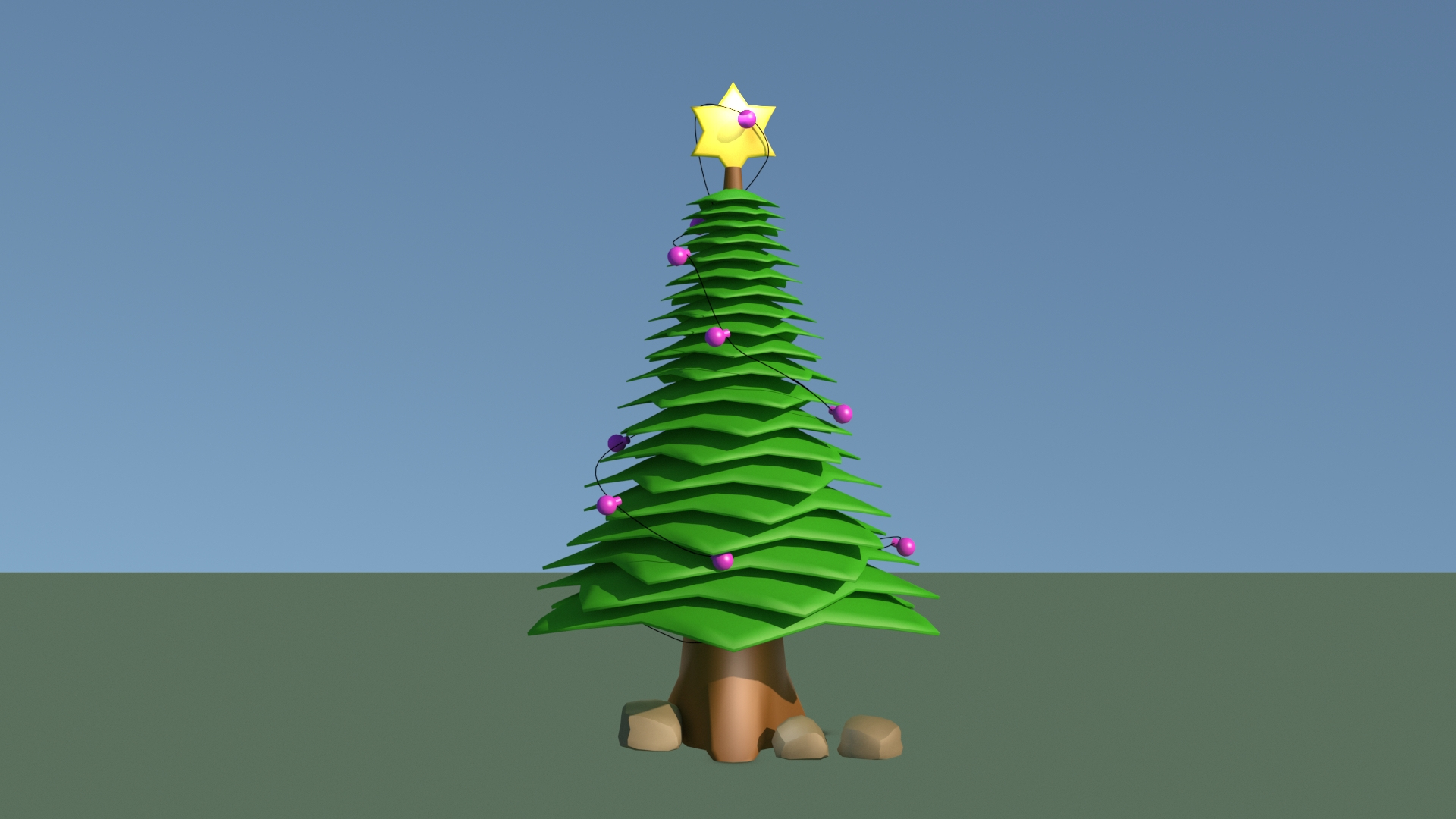 3D Christmas Tree 01 - TurboSquid 1996008