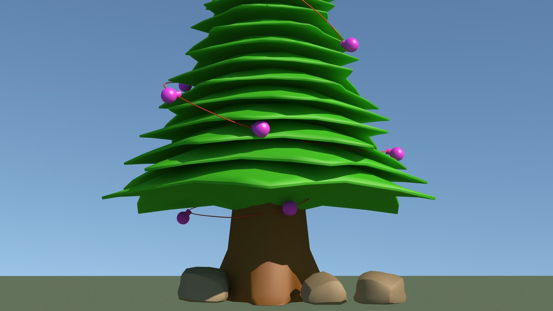 3D Christmas Tree 01 - TurboSquid 1996008