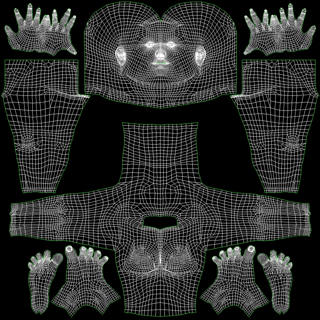 woman female human 3d model