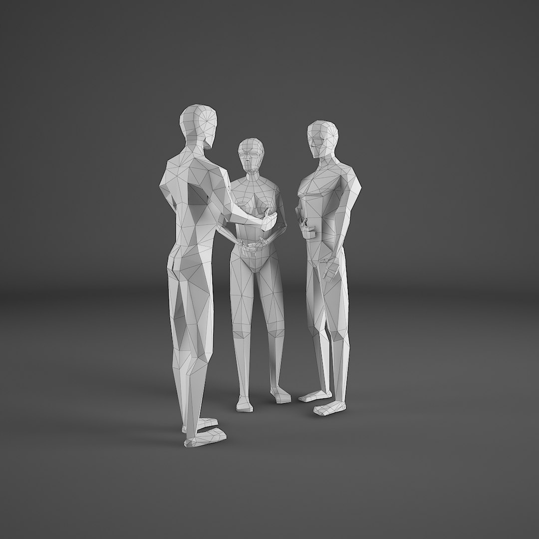 Woman Figures Model - TurboSquid 1299388