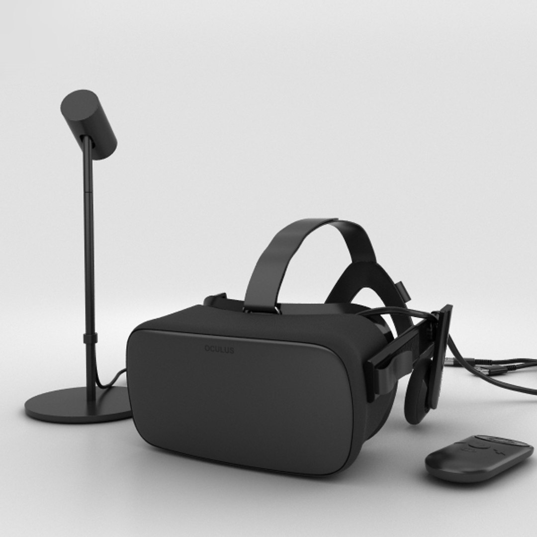3D oculus rift - TurboSquid 1295226