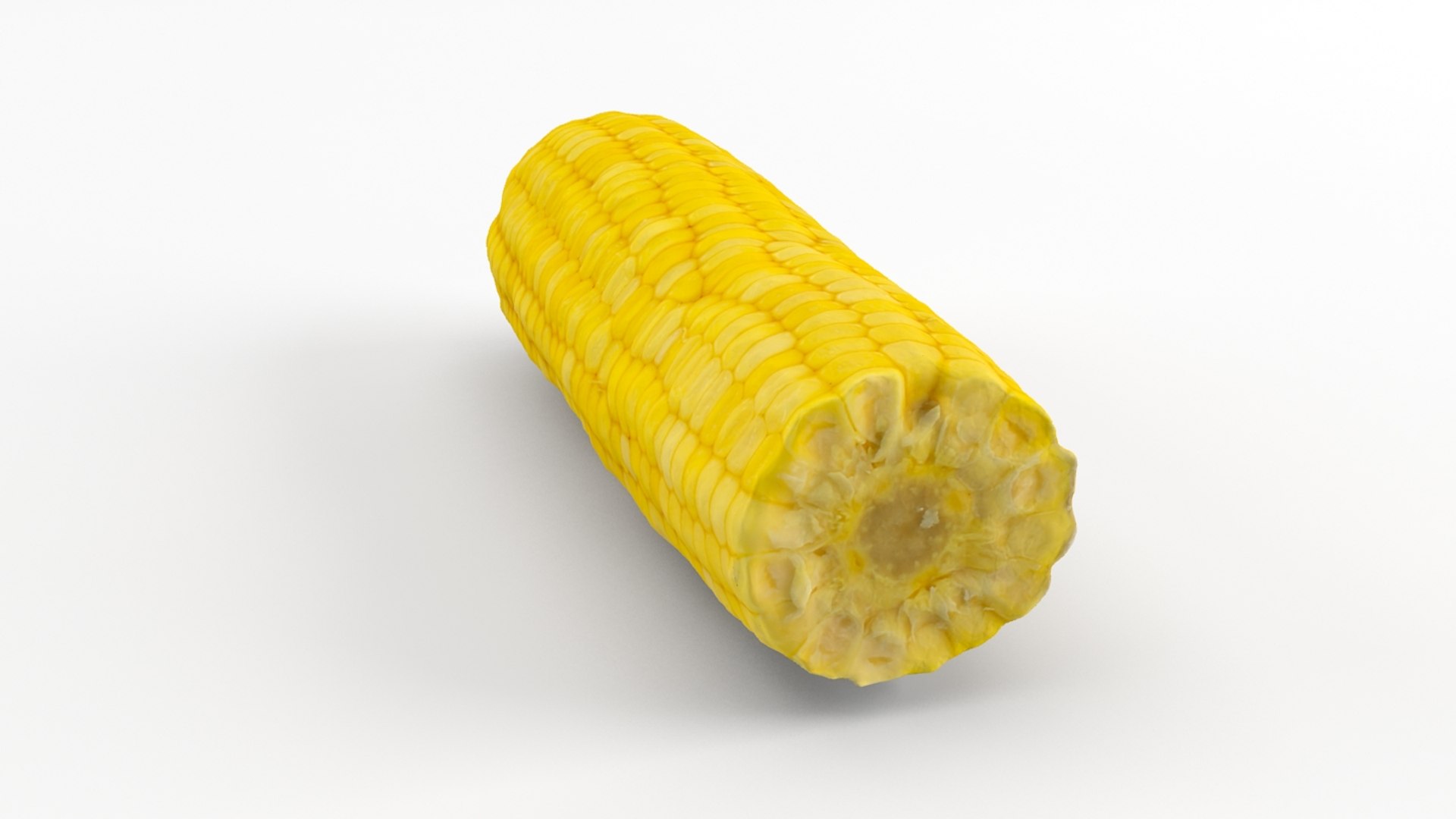 3dm Realistic Corn Corncob