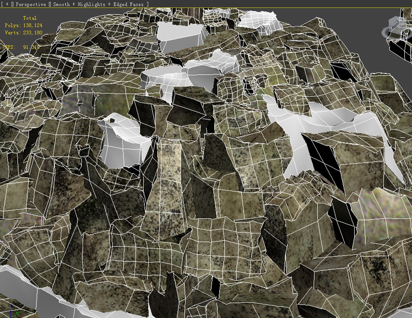 Landscapes stone f 3D model - TurboSquid 1263652