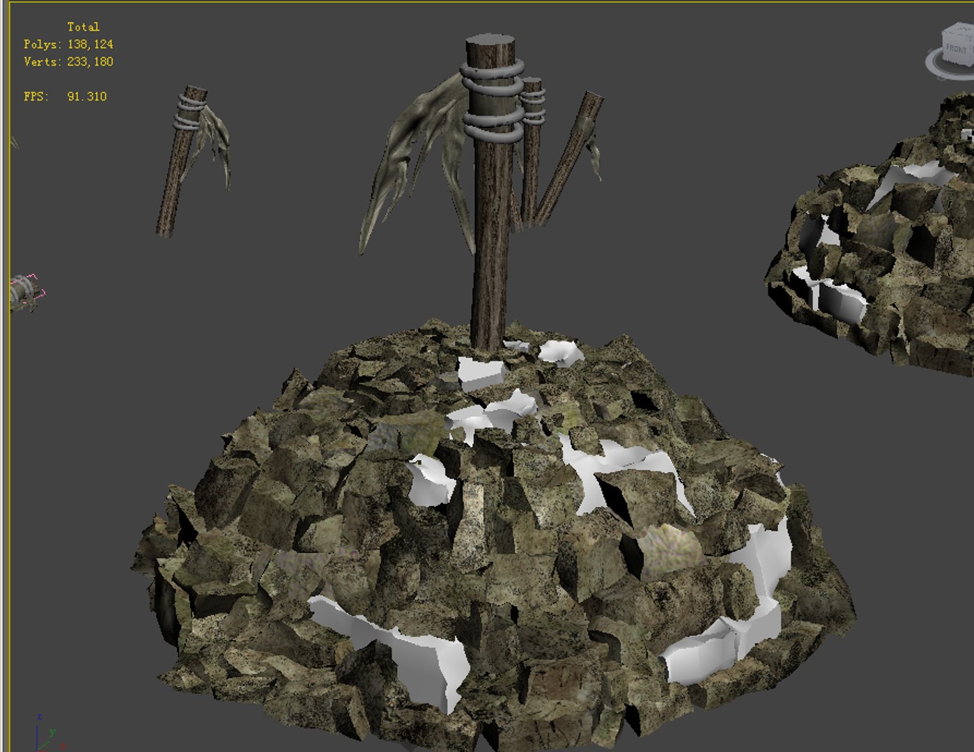 Landscapes stone f 3D model - TurboSquid 1263652