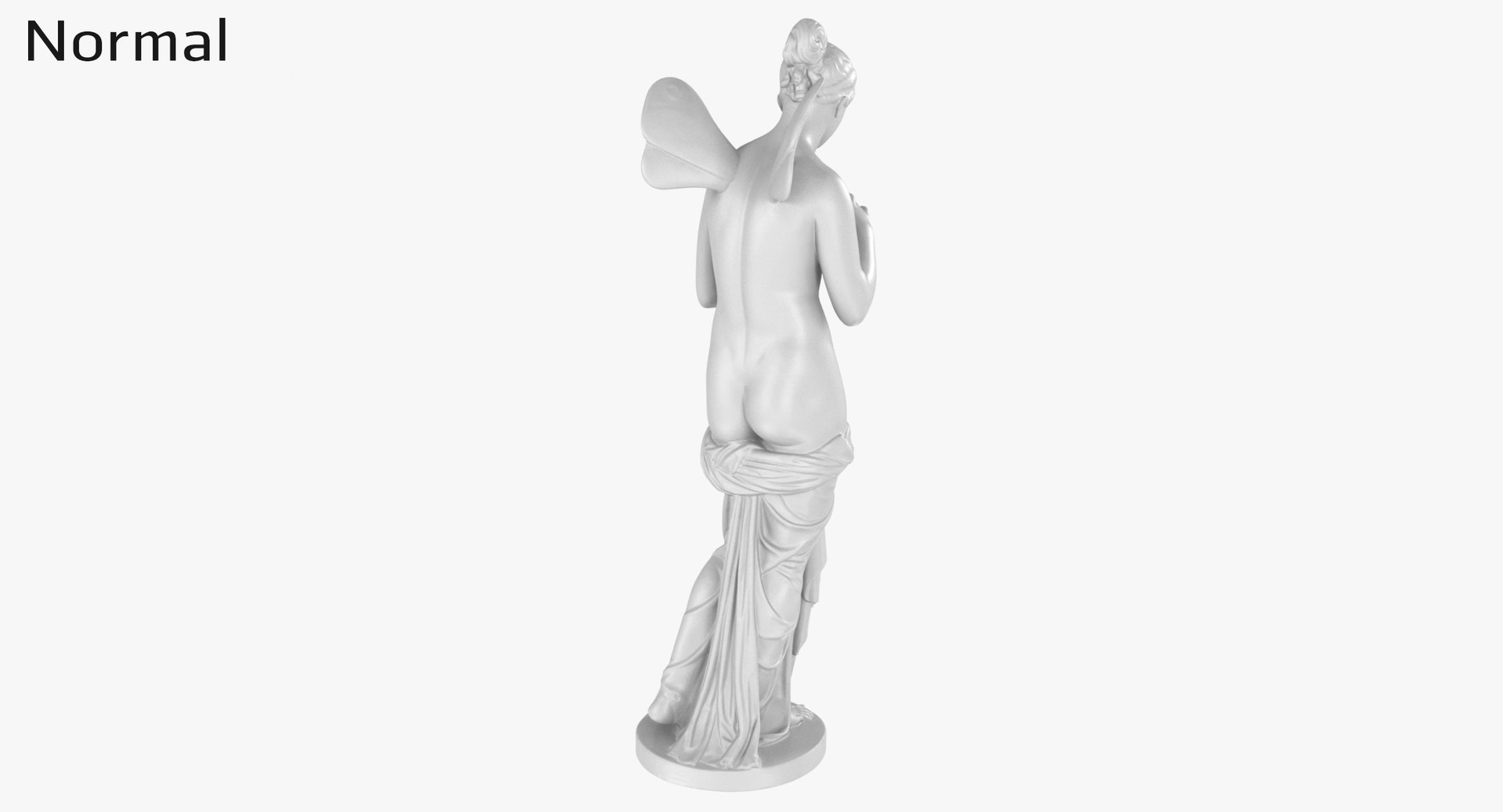 3D model psyche statue - TurboSquid 1702275
