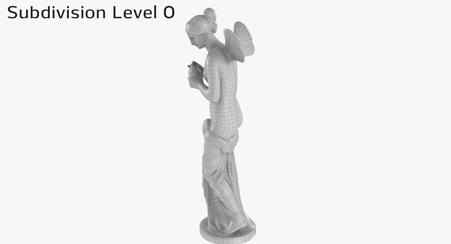 3D model psyche statue - TurboSquid 1702275