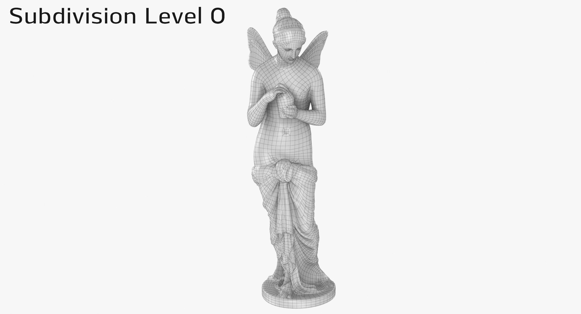 3D model psyche statue - TurboSquid 1702275