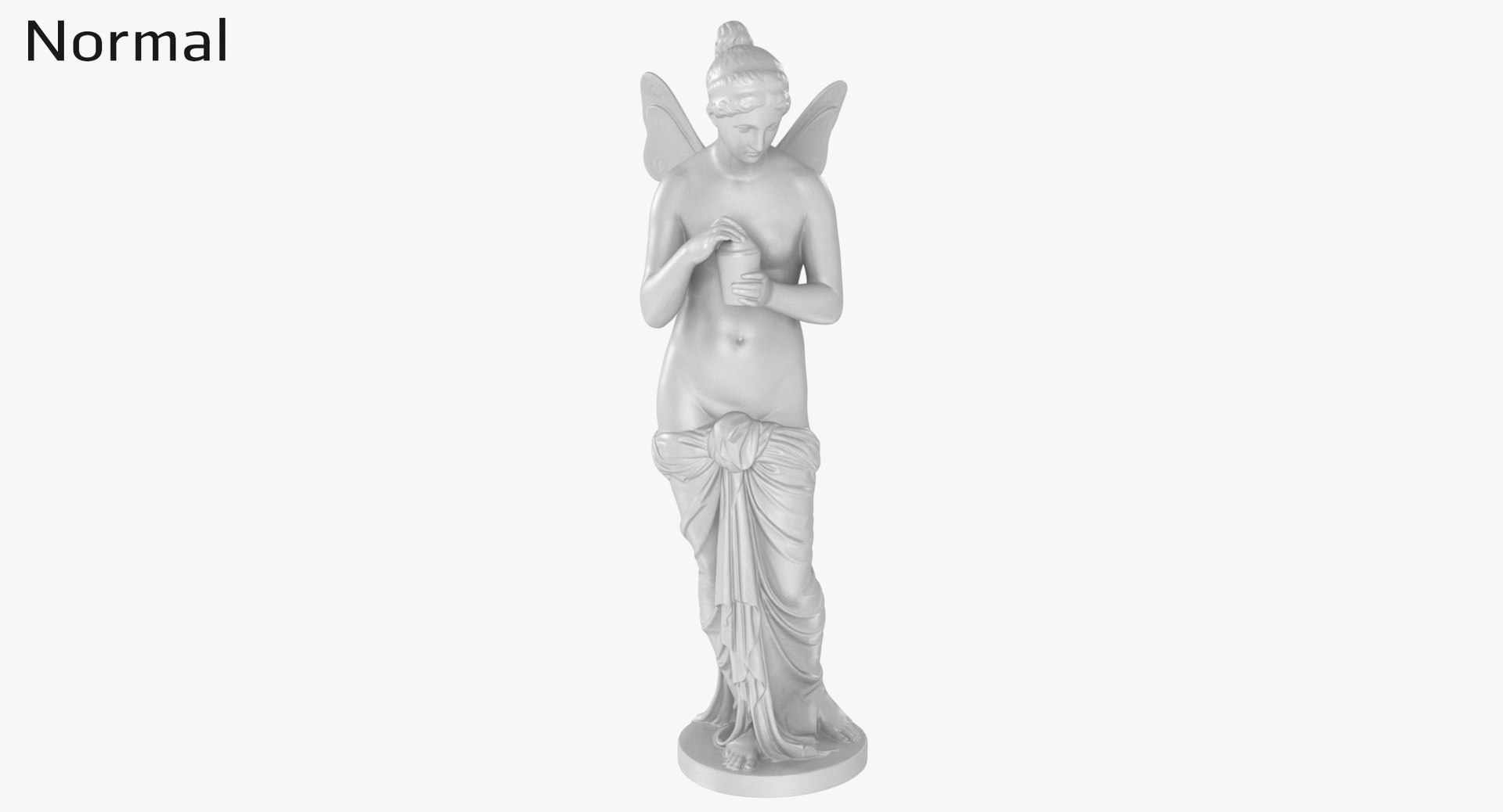 3D model psyche statue - TurboSquid 1702275