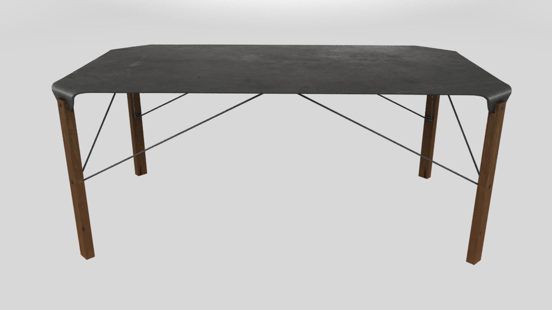 3d industrial table