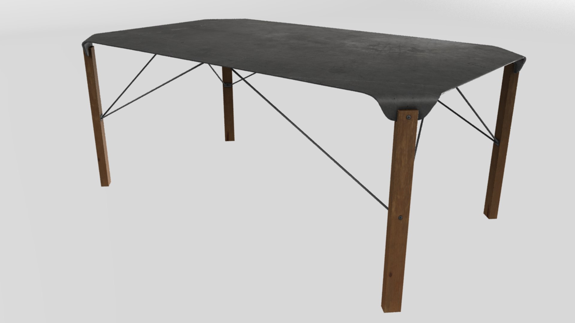 3d industrial table