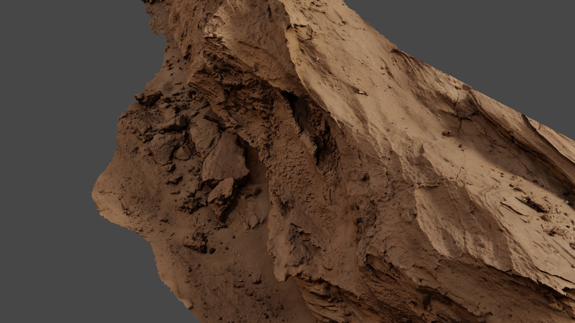 3D Sandcliff10 - TurboSquid 2068247