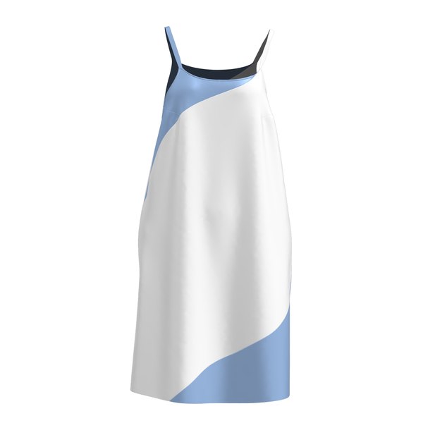 Wavy dress 3D model - TurboSquid 1327648