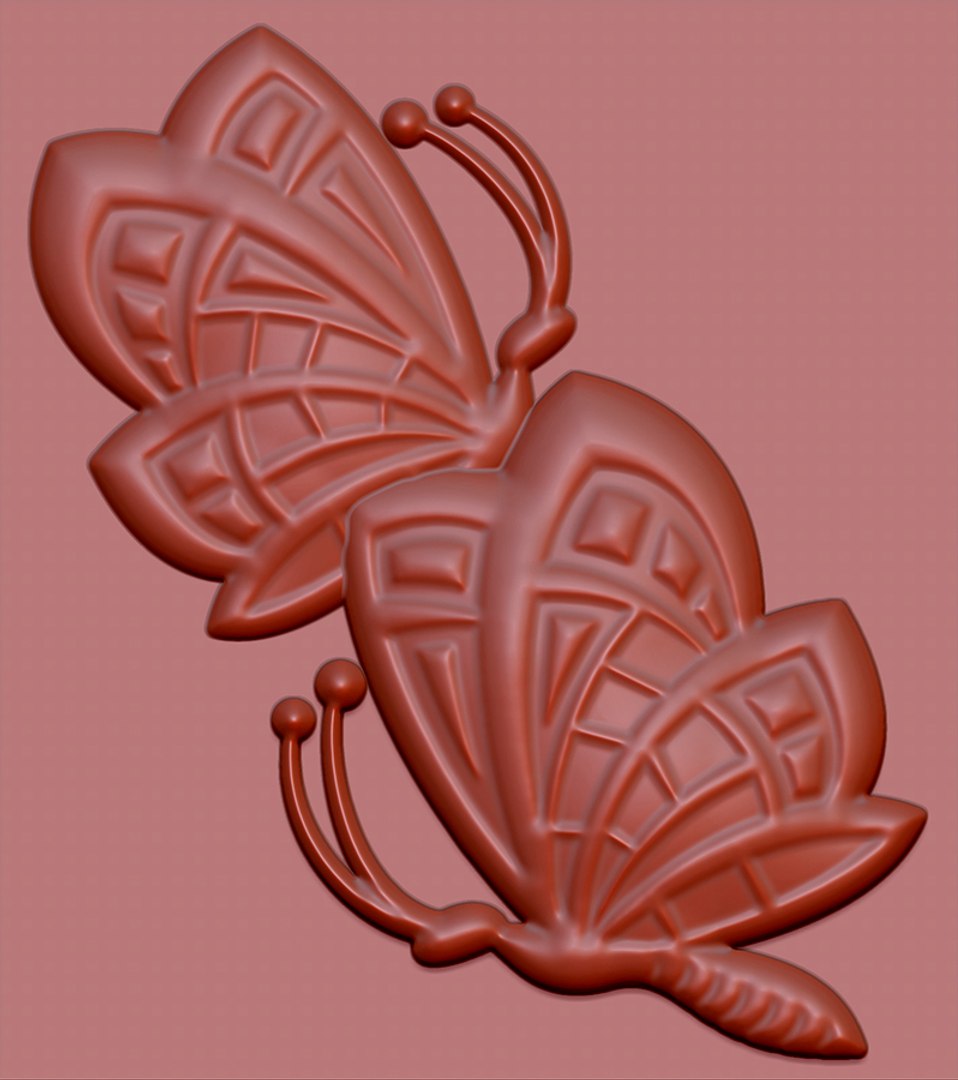 3d Butterfly 001