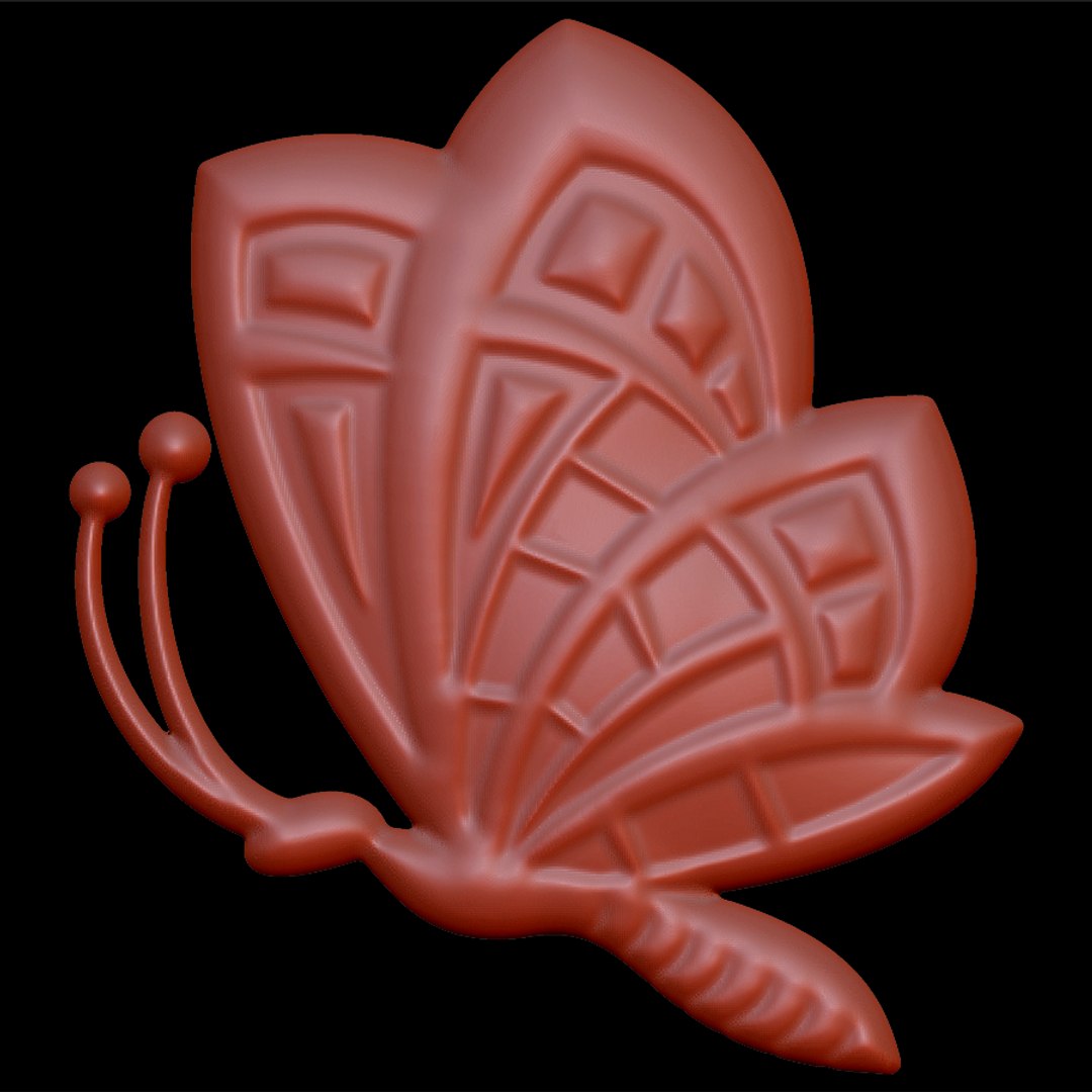 3d Butterfly 001