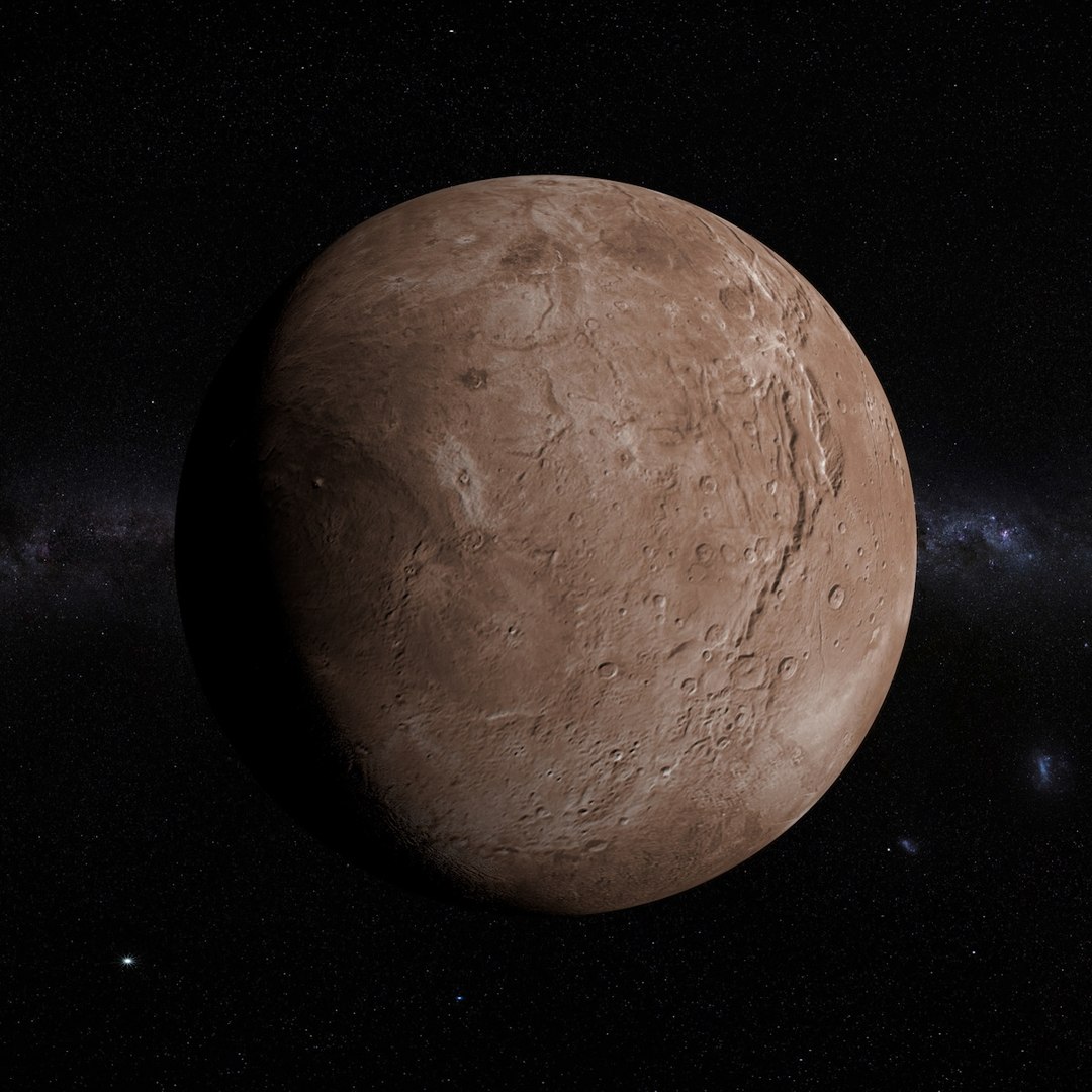 Pluto Charon 8k 3d Model
