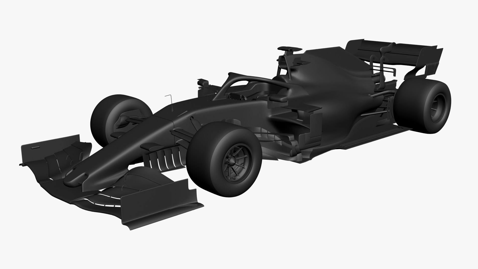 3D F1 Generic Red Racing Model - TurboSquid 1517180