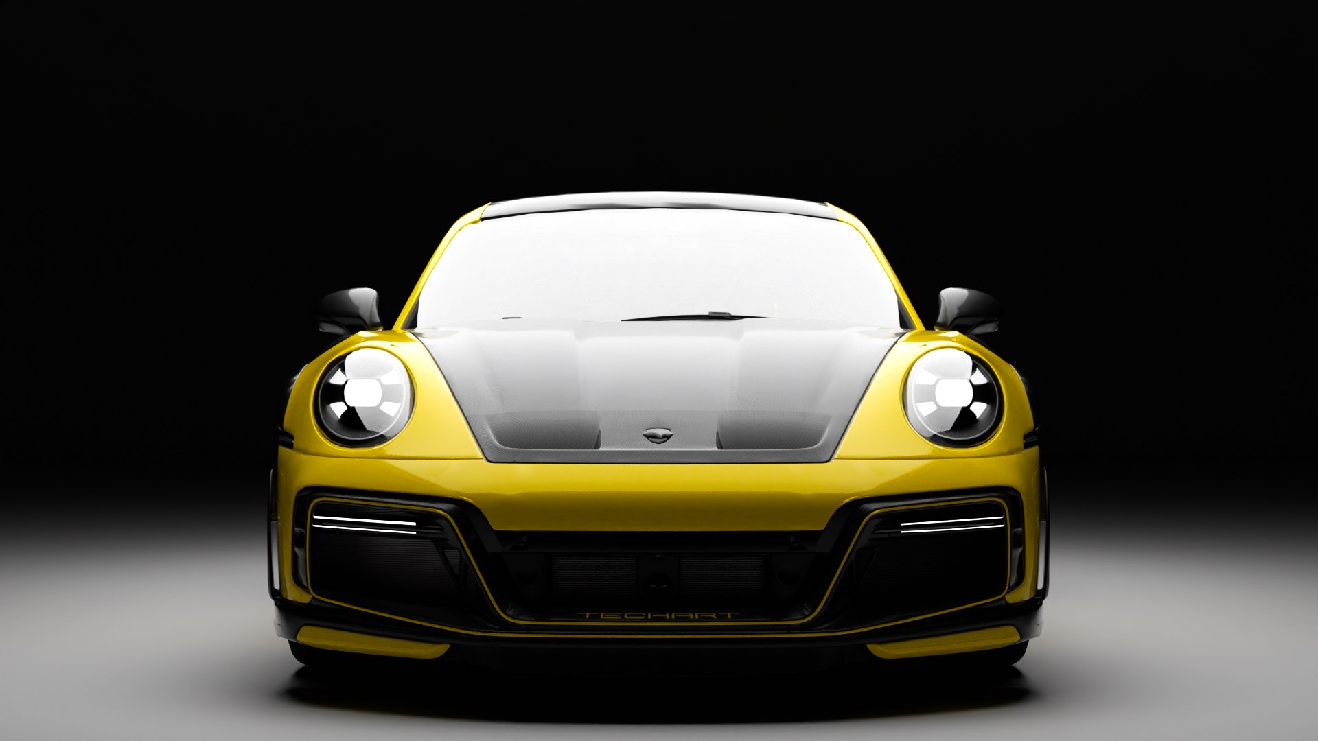 3D Porsche 911 Turbo S Techart GTstreet R Model - TurboSquid 2225431