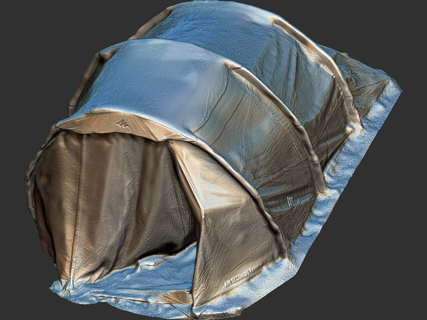 3D Real Camping Tent Scanned - TurboSquid 1411174